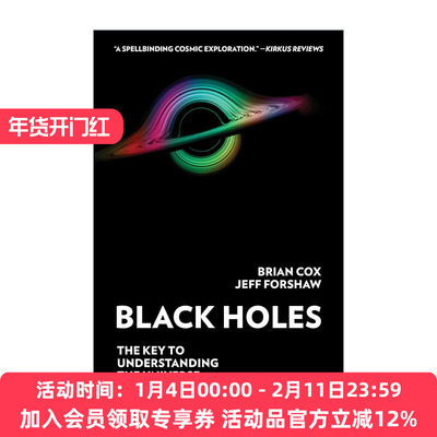 英文原版 Black Holes 黑洞 理解宇宙的关键 布莱恩·考克斯 英文版 进口英语原版书籍