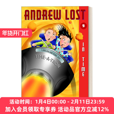 英文原版 In Time Andrew Lost 9 安德鲁不见了系列9 英文版 进口英语原版书籍
