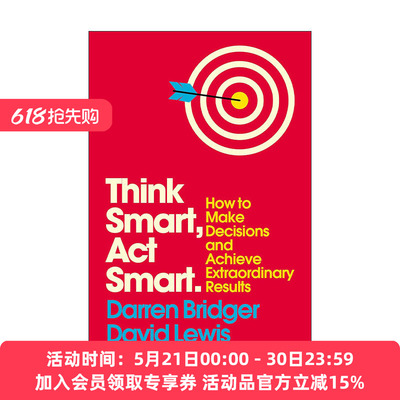 英文原版 Think Smart Act Smart 解决问题最简单的方法 来自北欧的清新高效工作方法 Darren Bridger 英文版 进口英语原版书籍