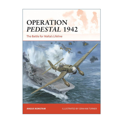 英文原版 Operation Pedestal 1942 二战基座行动 增援马耳他 战争历史系列 英文版 进口英语原版书籍
