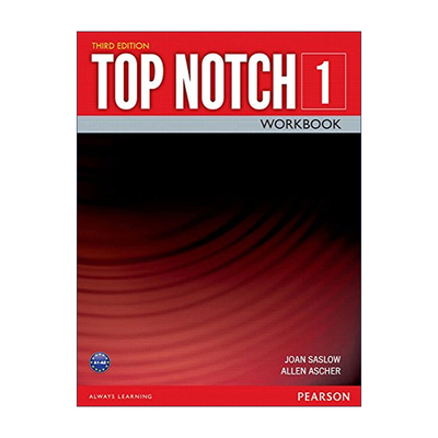 英文原版 Top Notch (3E) 1 Workbook 英文版 进口英语原版书籍