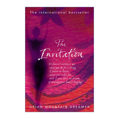 生活的邀请函  英文原版 The Invitation Oriah Mountain Dreamer散文诗 英文版 进口英语原版书籍