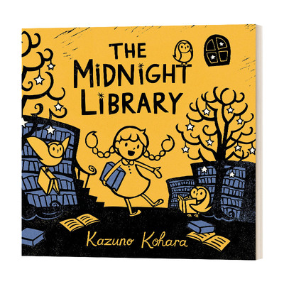 英文原版绘本 Midnight Library 午夜图书馆 英文版 进口英语原版书籍