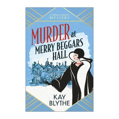 英文原版 Murder at Merry Beggars Hall 欢乐乞丐庄园谋杀案 侦探推理小说 Kay Blythe 英文版 进口英语原版书籍