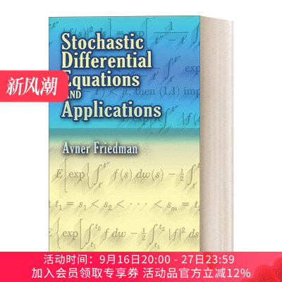 随机微分方程及其应用 英文原版 Stochastic Differential Equations and Applications 英文版 进口英语原版书籍