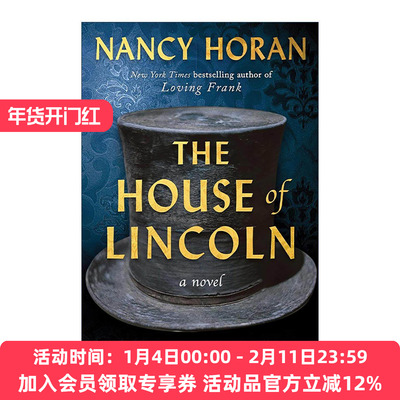 英文原版 The House of Lincoln 林肯之家 历史小说 爱上赖特作者南希·霍兰 英文版 进口英语原版书籍
