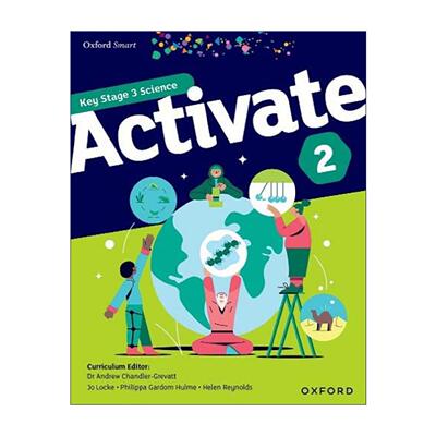 英文原版 Oxford Smart KS3 Science Activate 2 Student Book 牛津初中教材 科学学生用书2 英文版 进口英语原版书籍