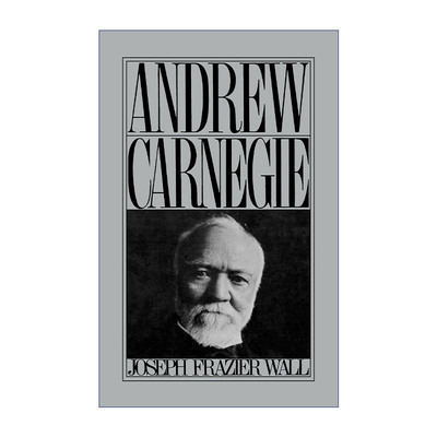 英文原版 Andrew Carnegie 安德鲁·卡耐基传记 精装 英文版 进口英语原版书籍