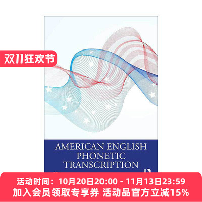 英文原版 American English Phonetic Transcription 美式英语音标 英文版 进口英语原版书籍