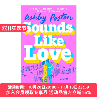 英文原版 Sounds Like Love 听起来像是爱情 浪漫喜剧 Ashley Poston 英文版 进口英语原版书籍