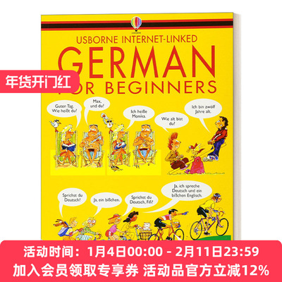 德语初学者 英文原版 German for Beginners 英文版 进口英语原版书籍