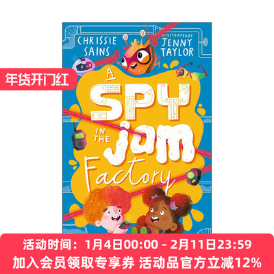英文原版 A Spy in the Jam Factory 果酱工厂里的间谍 儿童幽默搞笑章节桥梁书 英文版 进口英语原版书籍