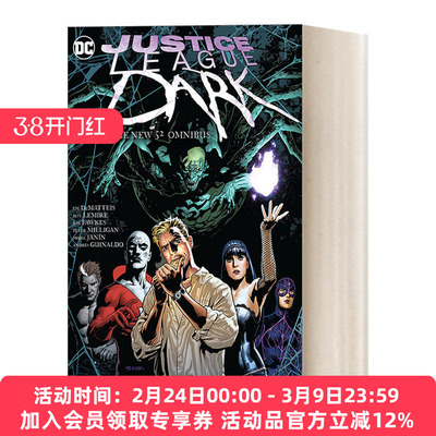 英文原版 Justice League Dark: The New 52 Omnibus DC黑暗正义联盟完全版 精装 英文版 进口英语原版书籍