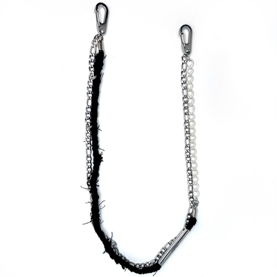 CHERIENIU*ClareLewis天然珍珠手工编织裤链GAI周延焦迈奇同款