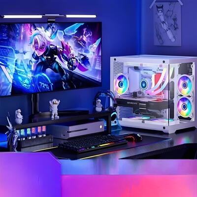 台式电脑主机i3i5i7独显办公家用PS CAD UG CDR画图四六七代