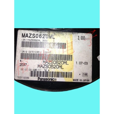 MAZS0620ML/齐纳二极管6.2V 200mA/SOD-523/丝印:6-