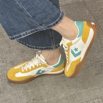 CONVERSE RunStar Ttainer匡威黄绿拼色鸳鸯流星德训鞋 A13055C