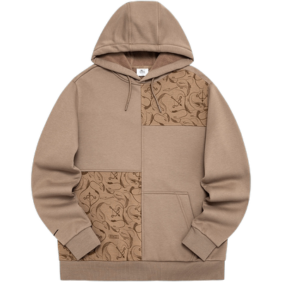 鸿星尔克后羿连帽卫衣