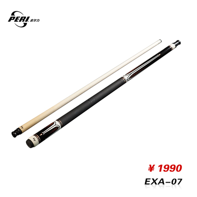 正品皮尔力台球杆极速系列EXA07 中式黑八大头杆 枫木美式九球杆