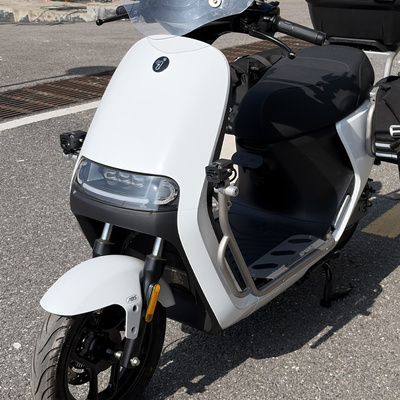 九号电动新款射灯架踏板护杠