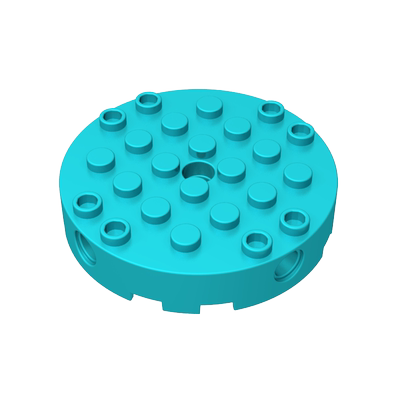 高砖积木零件GDS-90231配件6x6兼容18897小颗粒MOC拼插散件