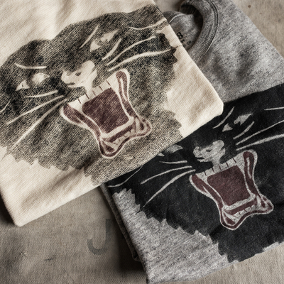 恶犬BRONSON CCC 黑豹 保育团棒球队短袖T恤竹节纱透气薄运动TEE