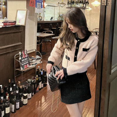 两件套外套半身裙两件套