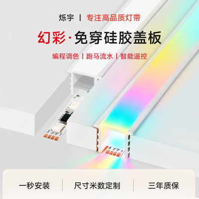 RGB幻彩可编程硅胶灯带