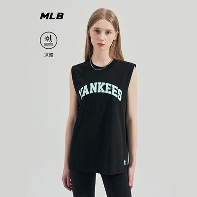 MLB新款情侣字母运动背心
