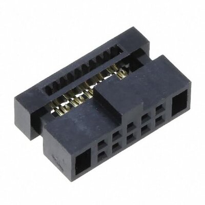 20021444-00010T4LF〖 CONN RCPT 10POS IDC 30AWG GOLD〗