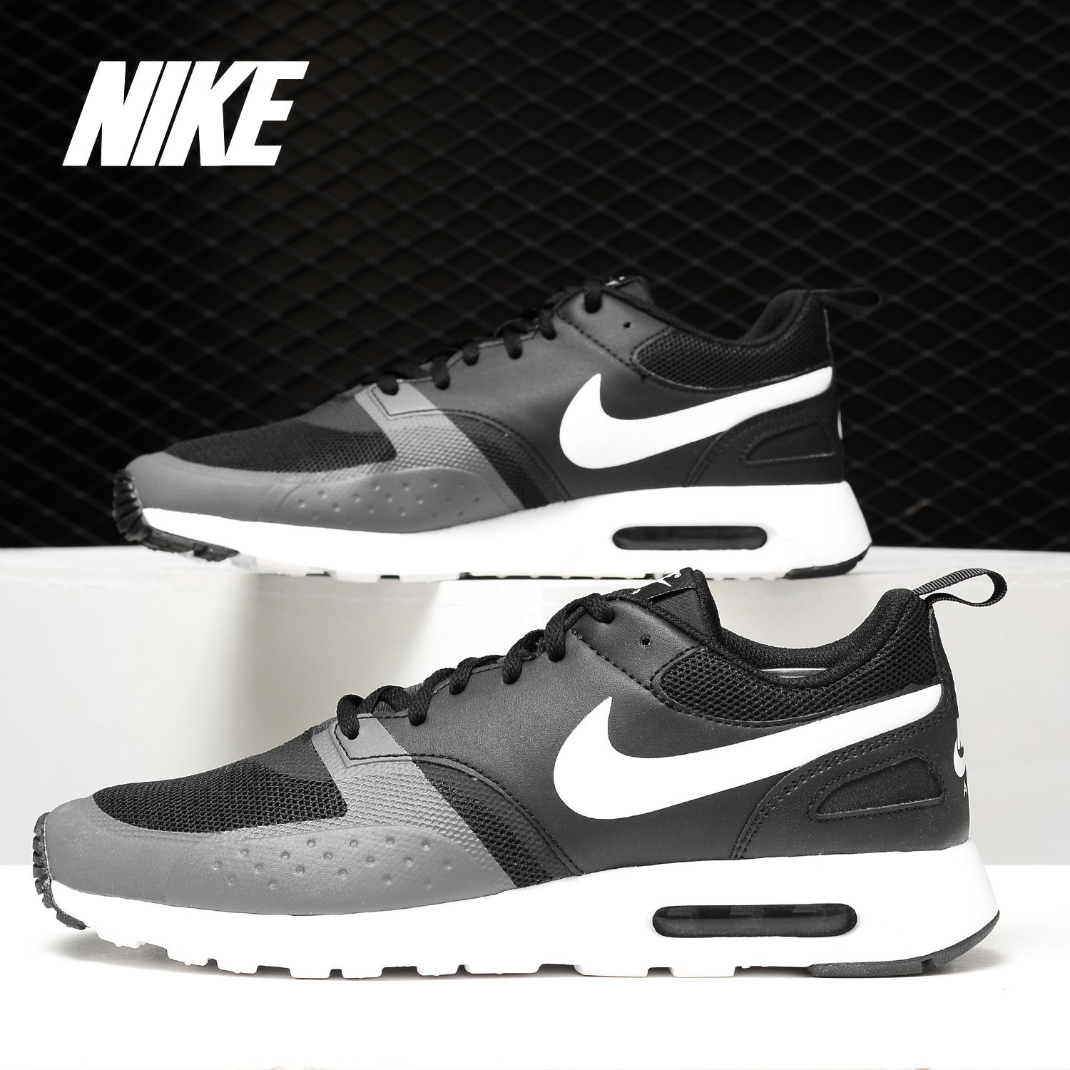 Nike/耐克正品 AIR MAX VISION男子休闲跑步鞋气垫运动鞋918230_虎窝淘