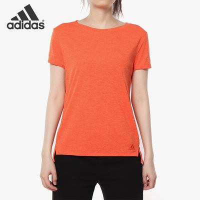 阿迪达斯短袖女子运动服健身T恤