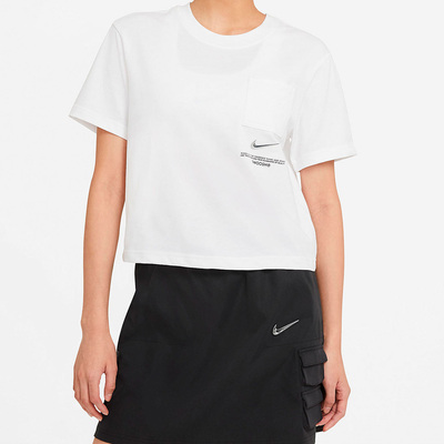 耐克女子宽松运动短袖T恤