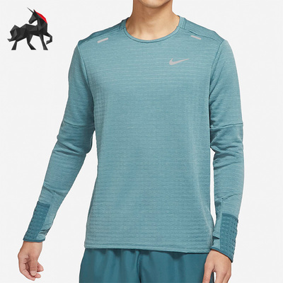 耐克男子加绒保暖跑步上衣