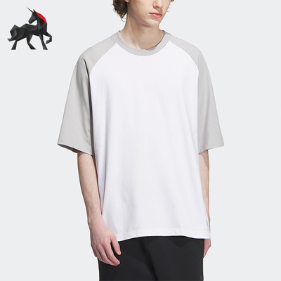 阿迪达斯男女运动短袖