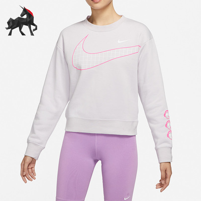耐克女运动休闲针织套头长袖卫衣