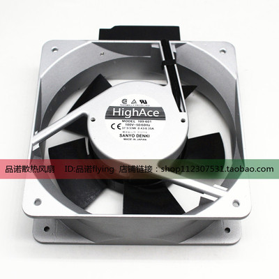 三洋SANYO 109-601/602/603/604 100V 37.5/33W 16CM轴流散热风机