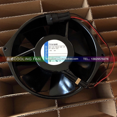 原装正品德国ebmpapst7114NH/NHR 790MA 19W 24V全金属耐高温风扇