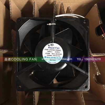 原装日本ROYALUT276D-TP[B98] 220V 14050 耐高温全金属散热风扇