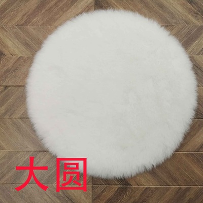 前地垫可打地铺垫满铺毛绒脚垫家用秋冬款门口绒坐垫毛垫床前脚风