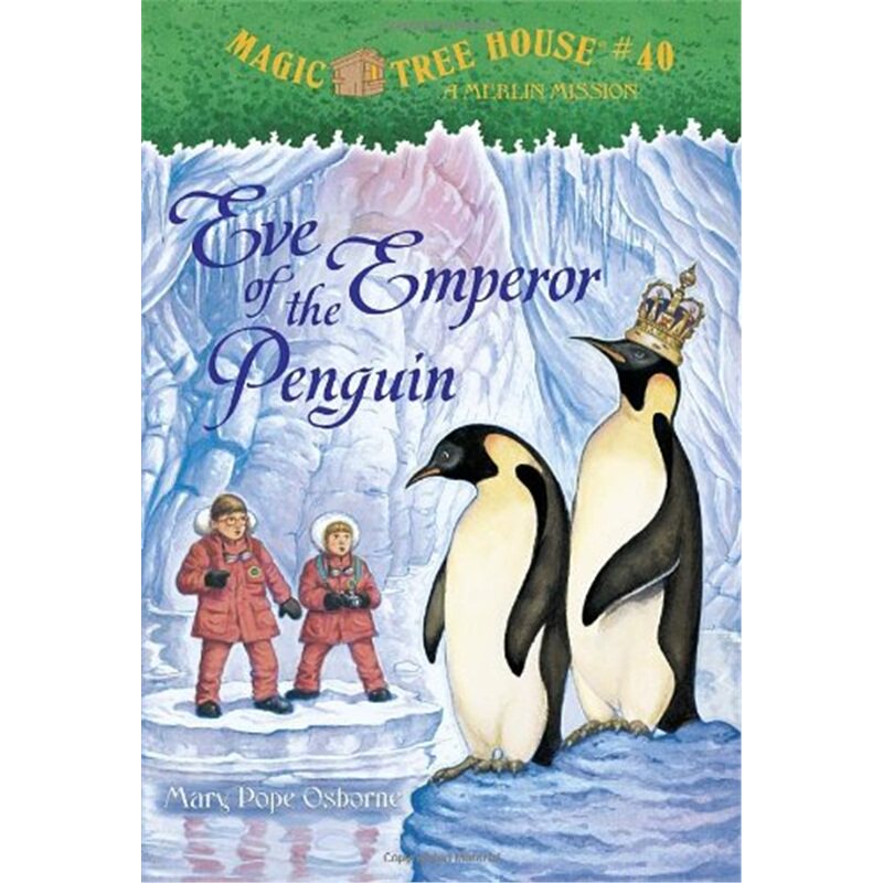 英文原版Magic Tree House: Eve of the Emperor Penguin神奇树屋40：帝企鹅前夕_虎窝淘