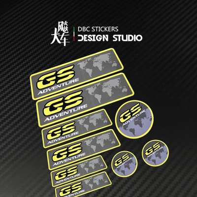 适用BMW 水鸟 R1200 R1250GS ADV F800 F700 F750 摩托车 反光贴