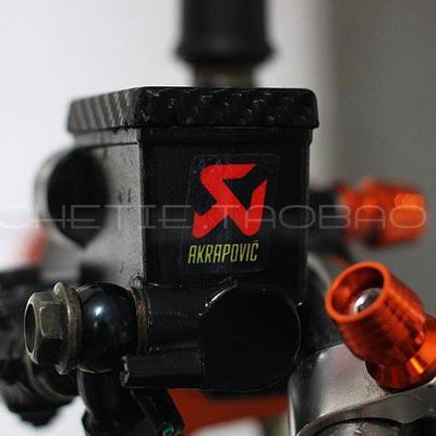 适用天蝎 AKRAPOVIC 摩托车贴纸汽车改装 排气管 机车反光装饰贴