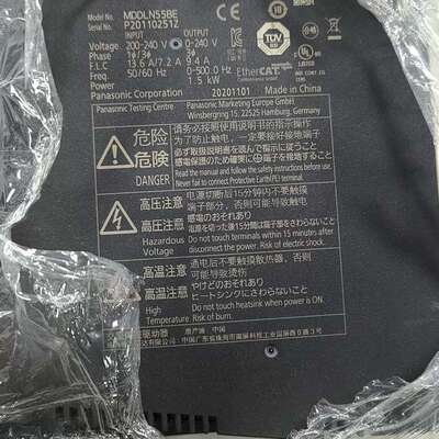 议价二手松下驱动器 MDDLN55BE 1.5KW 伺服驱动器