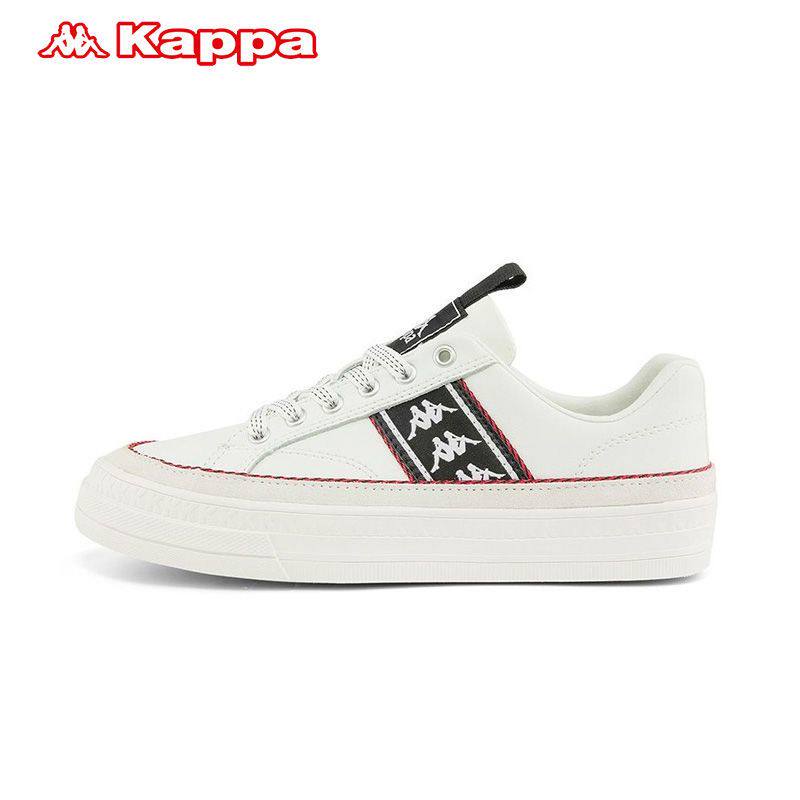 Kappa卡帕BANDA串标板鞋新款情侣男女皮面休闲鞋运动鞋K0AZ5CC31