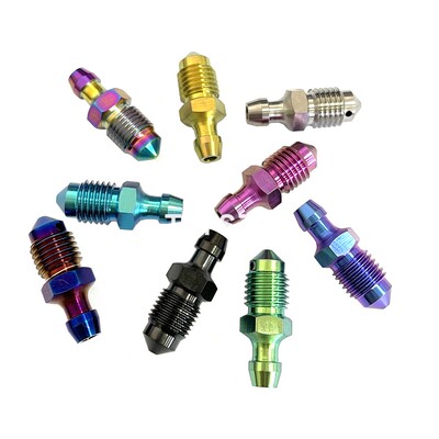 钛合金摩托车放气油嘴螺丝