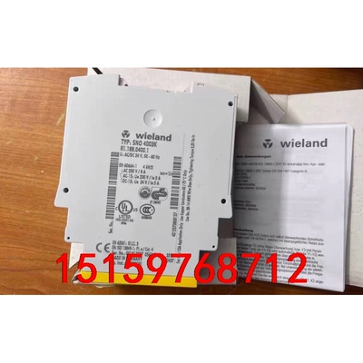 全新Wieland威琅安全继电器SNO 4003K全新原装正议价