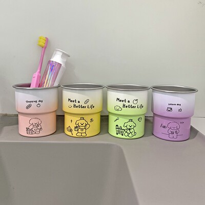 多巴胺304不锈钢漱口杯刷牙杯