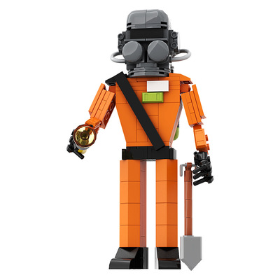 致命公司船员合同工员工人仔模型