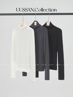 UUSSAN bi入高品！升级加厚德国扬子纱120S高弹裸感黄金高领打底